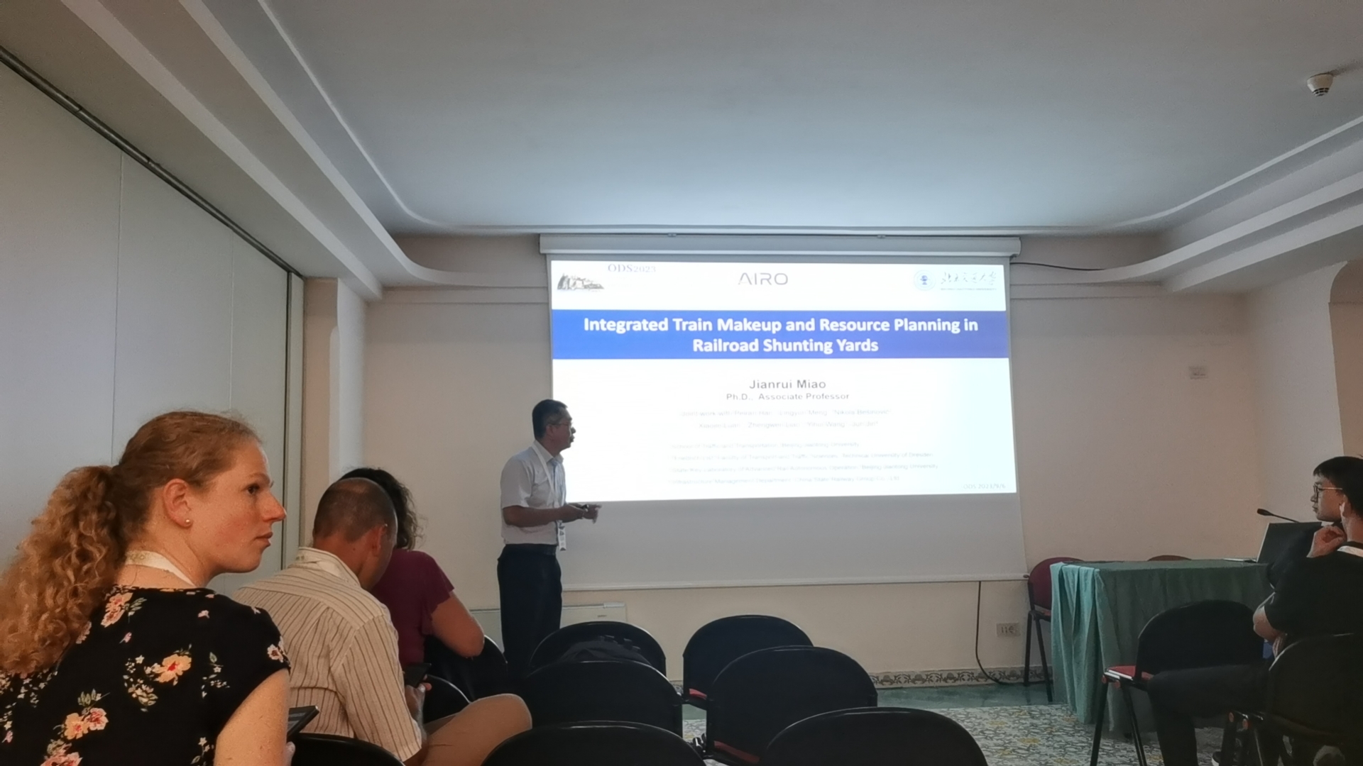 ODS 2023 - Integrated Train Makeup and Resource Planning in Railroad ...